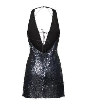 16Arlington Sleeveless Sequin Mini Dress