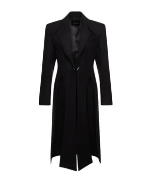 MUGLER Long-sleeved Tailored Coat