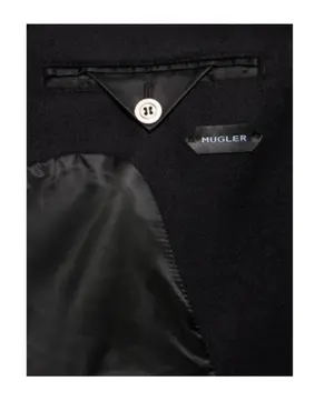 MUGLER Long-sleeved Tailored Coat
