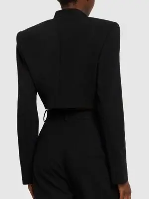Magda Butrym Keyhole Cropped Jacket