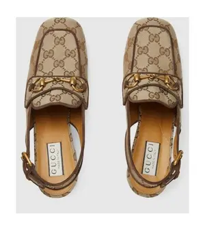 Gucci Horsebit Slingback Mules