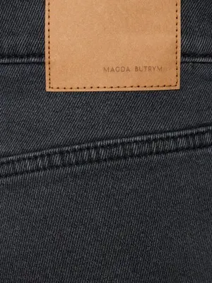 Magda Butrym Low-rise Trumpet Jeans - Black