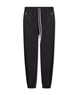 Rick Owens Drop-crotch Cotton Trousers