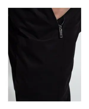 Rick Owens Drop-crotch Cotton Trousers