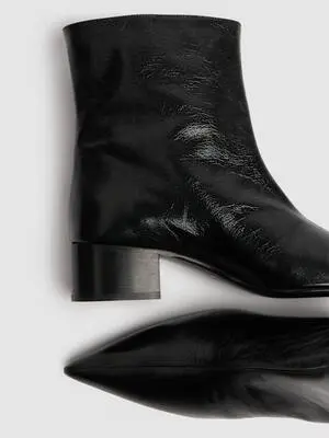 Khaite Pointed Ankle Boots