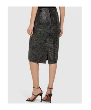 Giuseppe Di Morabito Embellished Mini Skirt With Slit Detail