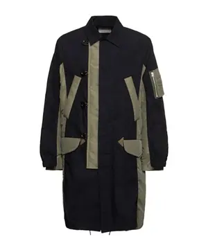 Sacai Drawstring Coats For Men