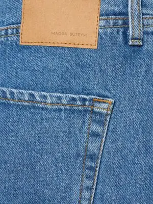 Magda Butrym Low Waist Belt Ring Jeans
