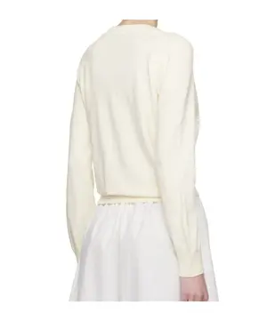 A.p.c. Embroidered Logo Cardigan