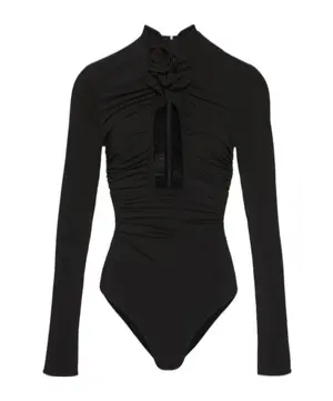 Magda Butrym Long Sleeve Cut-out Jumpsuit