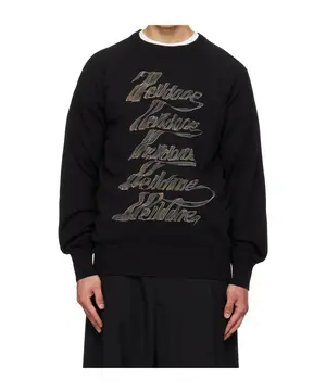 We11Done Logo-print Sweater