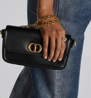 Dior 30 Montaigne Avenue East-west Double Carry Mini Bag