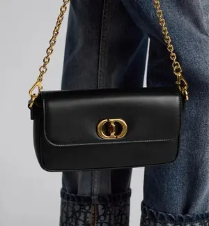 Dior 30 Montaigne Avenue East-west Double Carry Mini Bag