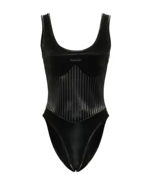 MUGLER Shining Stretch Bodysuit