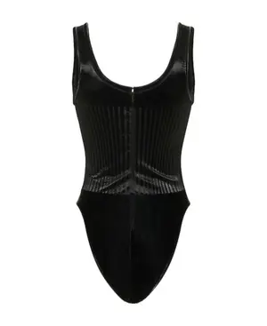 MUGLER Shining Stretch Bodysuit