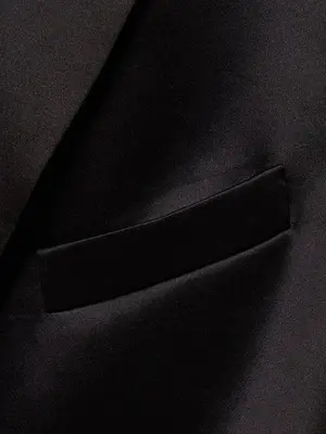 Magda Butrym Cropped Blazer With Logo Detail