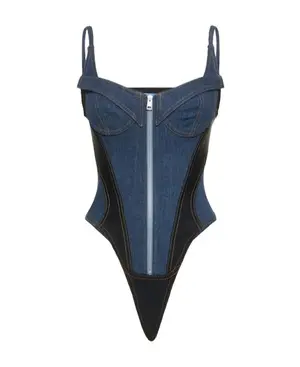 MUGLER Zippered Bodysuit