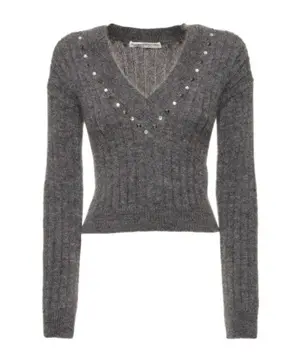 Alessandra Rich Cuffed Sweaters For Women