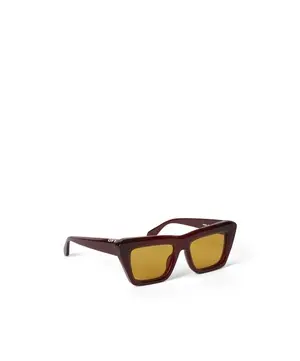 Off-White Rectangular Sunglasses