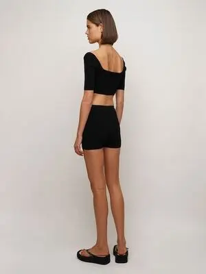 Jacquemus Knitted Cycling Shorts