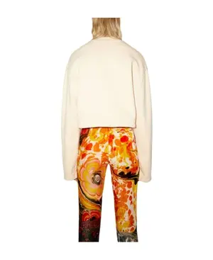 Acne Studios Logo-print Crewneck Sweatshirt