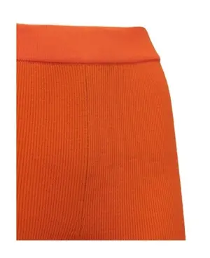 Jacquemus Ribbed Slim Fit Knee Length Shorts