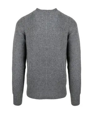 MAISON MARGIELA Ribbed Chest Pocket Jumper
