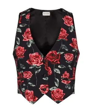 Magda Butrym Rose Printed Jersey Vest