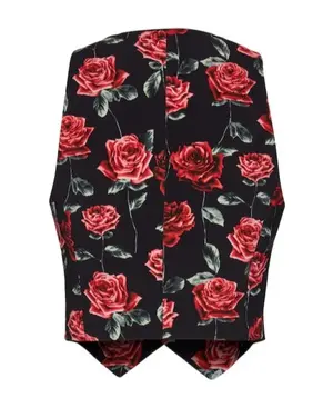 Magda Butrym Rose Printed Jersey Vest