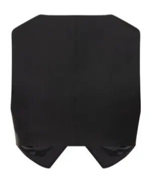 Blumarine Button Short Vest