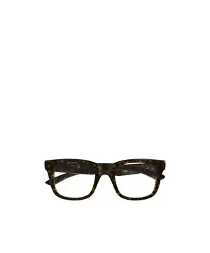 Balenciaga Rectangular Frame Eyeglasses - Black