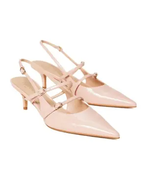 TWINSET Pointed Toe Slingback Court Shoes