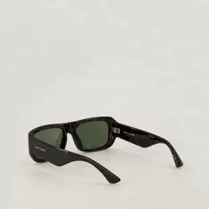 Saint Laurent Rectangular Frame Sunglasses - Black