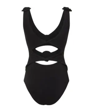 Magda Butrym Cut-out Jumpsuit With Rose Appliques