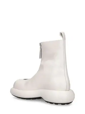 JIL SANDER Zip-up Ankle Boots