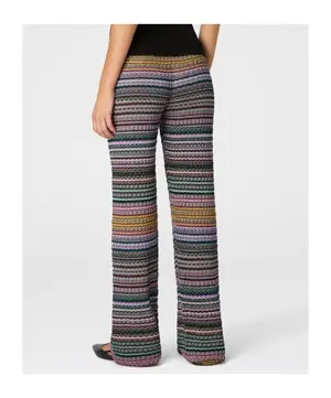 Missoni Striped Pattern Knit Trousers - Multicolor