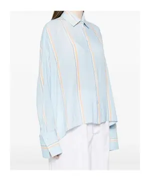 Ermanno Scervino Striped Long Sleeve Shirt