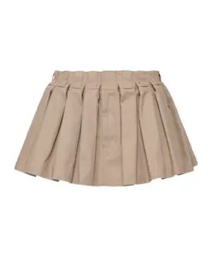 Alexander Wang Pleated Workwear Drill Mini Skirt