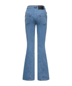 MUGLER Flared Horn Jeans