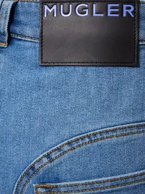 MUGLER Flared Horn Jeans