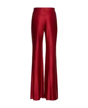 Alexandre Vauthier Bright Plain Jersey Wide-leg Pants