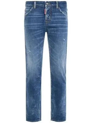 Dsquared2 Belt Loop Jeans - Blue