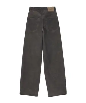UMA WANG Wide-leg Casual Pants - Grey Brown