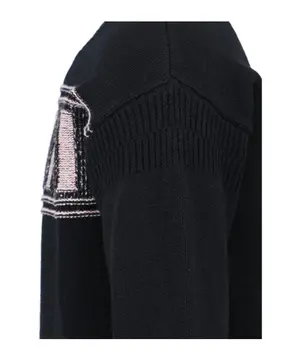 Marni Logo Patch Crewneck Jumper