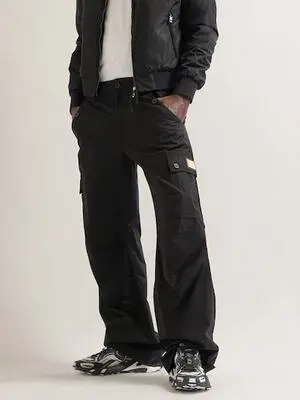 Dolce & Gabbana Emblem Signage Cargo Pants