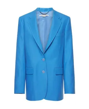 Stella McCartney Oversized Suit Coat With Notched Lapel