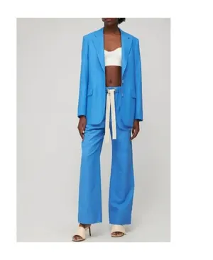 Stella McCartney Oversized Suit Coat With Notched Lapel