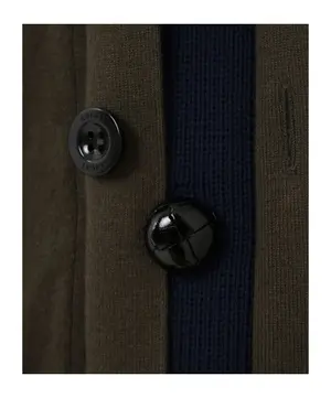 Sacai Cotton Cashmere Knit Cardigan