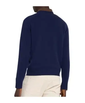 TOM FORD Wool Cashmere Crewneck Sweater - Black