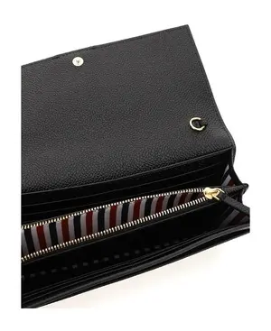 Thom Browne Logo Patch Chain Shoulder Bag